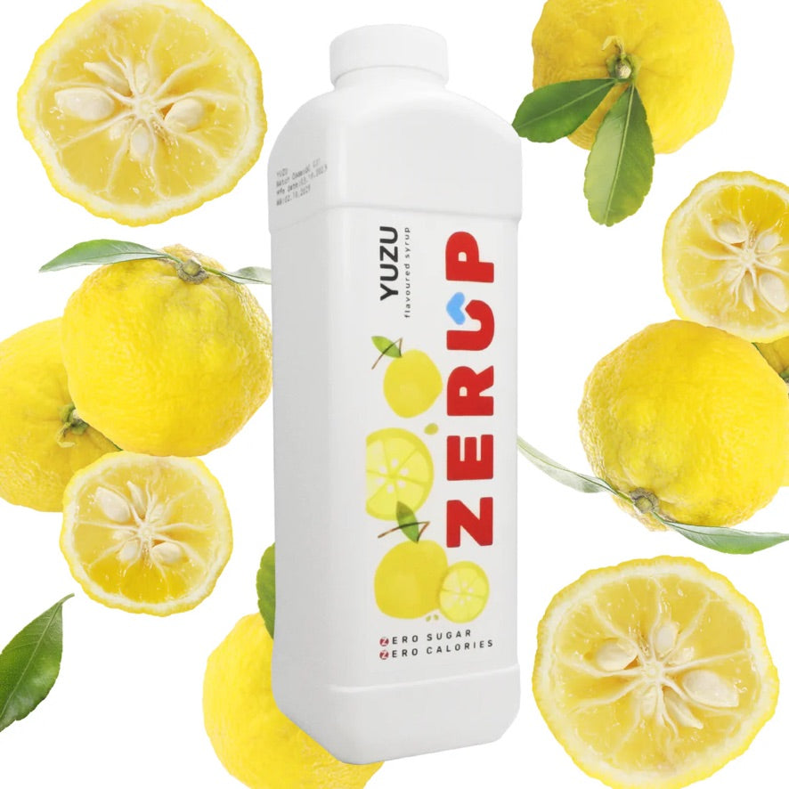 Zerup Sugar Free Syrup Yuzu/Lemon 1 Litre – Yummy Direct
