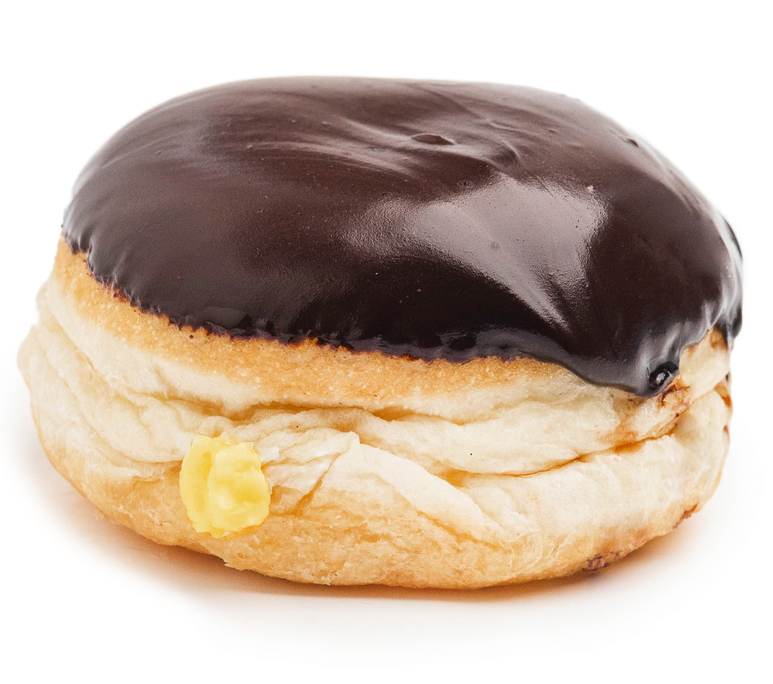 Big Lou's Donuts Boston Cream Donut – Yummy Direct