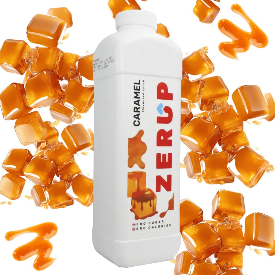 Zerup Sugar Free Syrup Caramel 1L – Yummy Direct