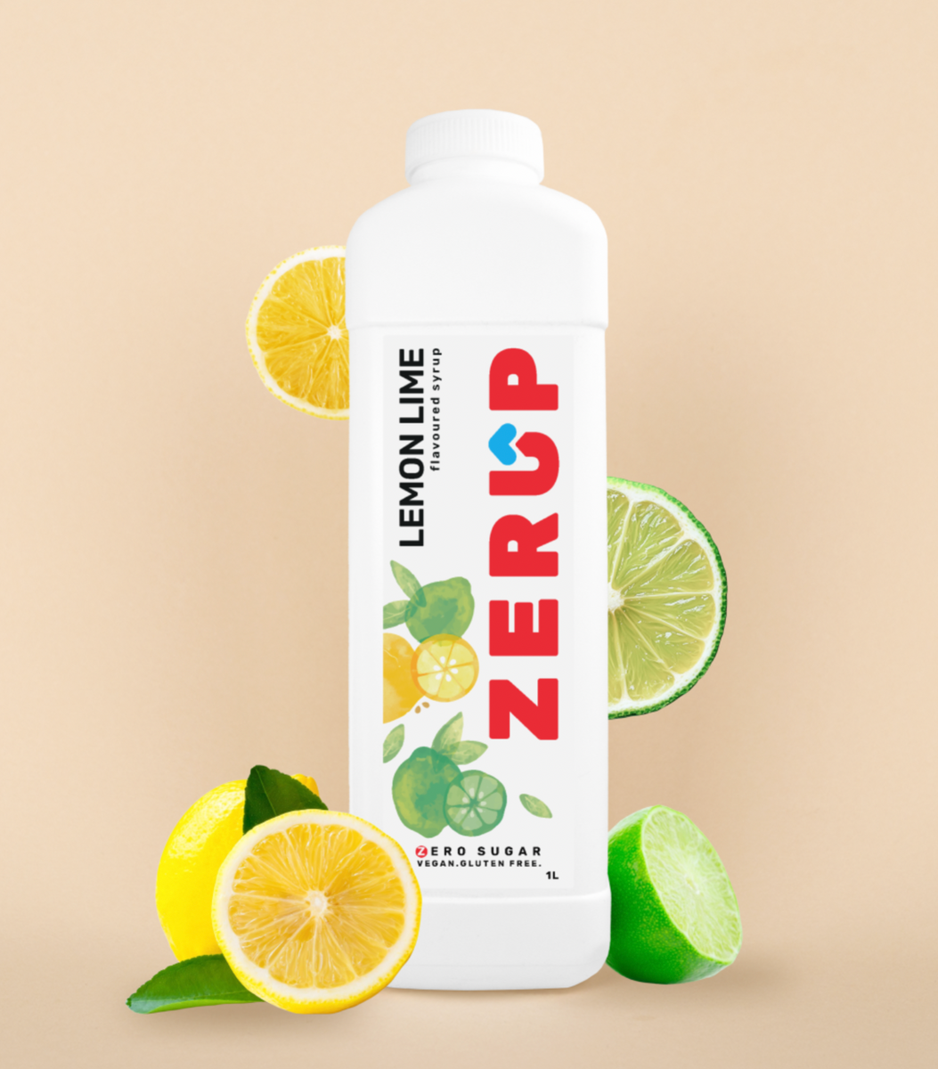 Zerup Sugar Free Lemon Lime Syrup 1L – Yummy Direct