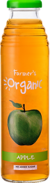 Sam's Drinks Farmers Organic Apple Juice 375ml Box of 12 – Yummy Direct