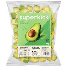 Superkick Frozen Diced Avocado 1KG – Yummy Direct