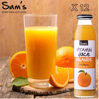 Sam's Juice Orange Vitamin Juice 375ml Box of 12 – Yummy Direct