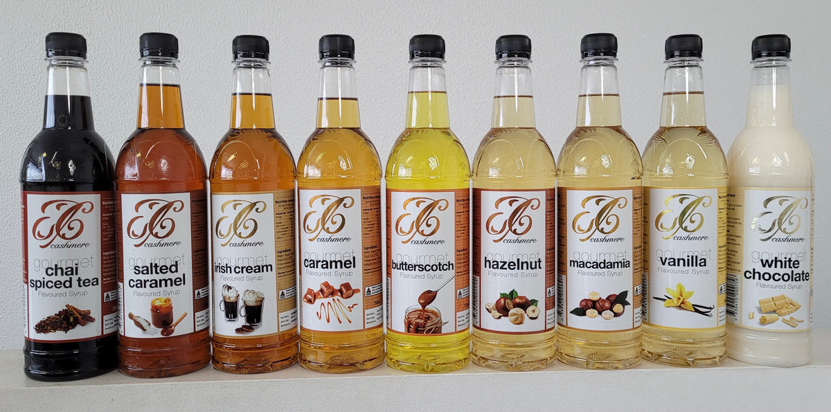 Cashmere Syrups Salted Caramel Coffee Syrup 750ml – Yummy Direct
