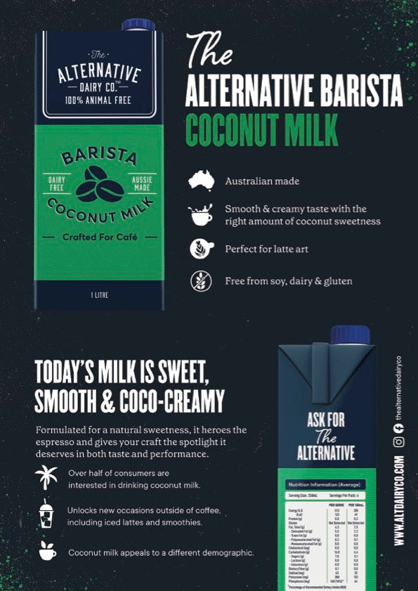 The Alternative Dairy Co Coconut Milk 1L – Yummy Direct