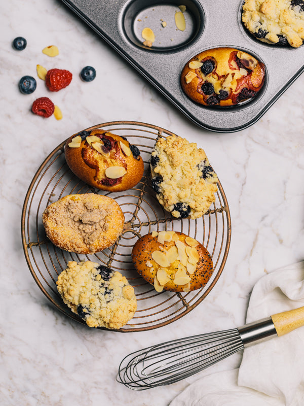 Sweet By Nature Gluten Free Berry Friands Box of 6 – Yummy Direct