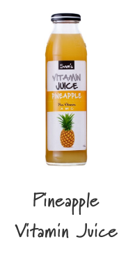 Sam's Juice Pineapple Vitamin Juice 375ml Box of 12 – Yummy Direct