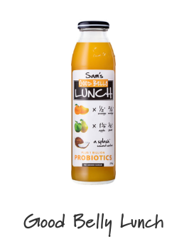 Sam's Juice Good Belly Lunch Juice 375ml Box of 12 – Yummy Direct
