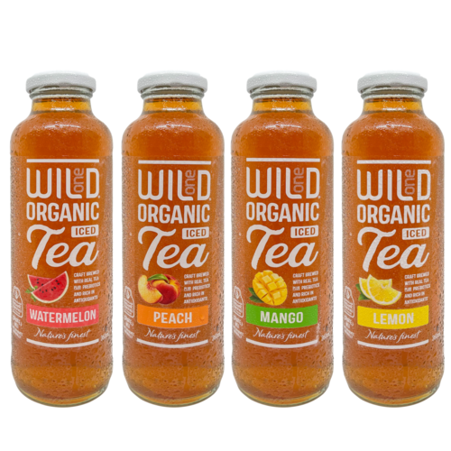 Wild One Organic Iced Tea Mango 360ml Boxes of 12 – Yummy Direct