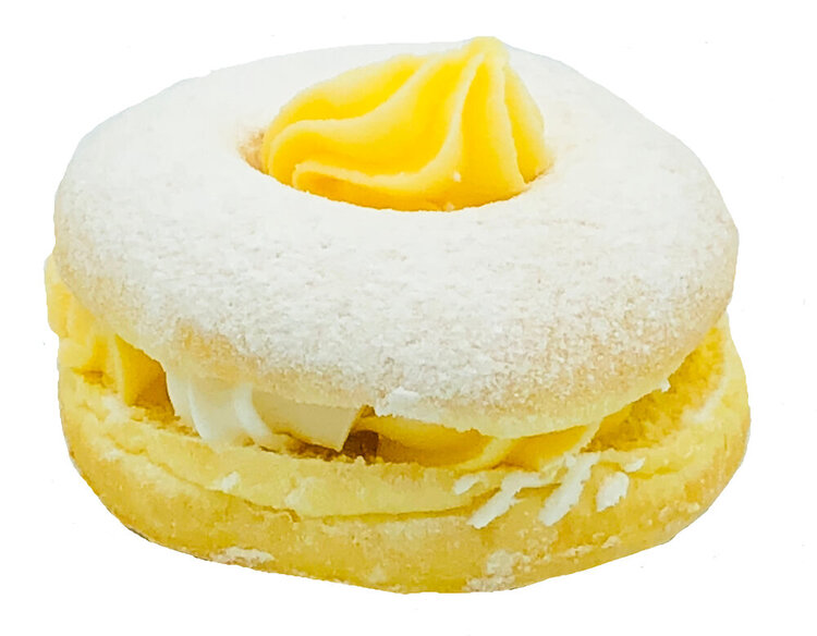 Big Lou's Donuts Vanilla Slice Donut – Yummy Direct